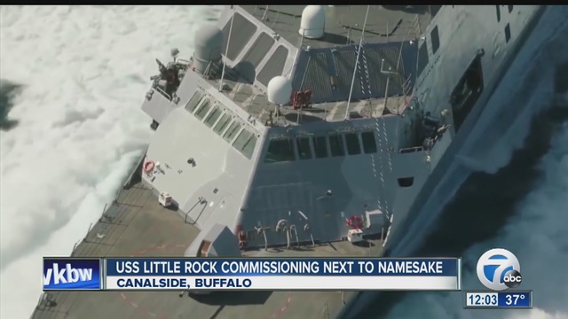 Commissioning for USS Little Rock in Buffalo - WKBW.com Buffalo, NY