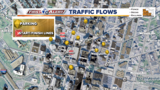 2016 Buffalo Marathon parking and running routes - WKBW.com Buffalo, NY