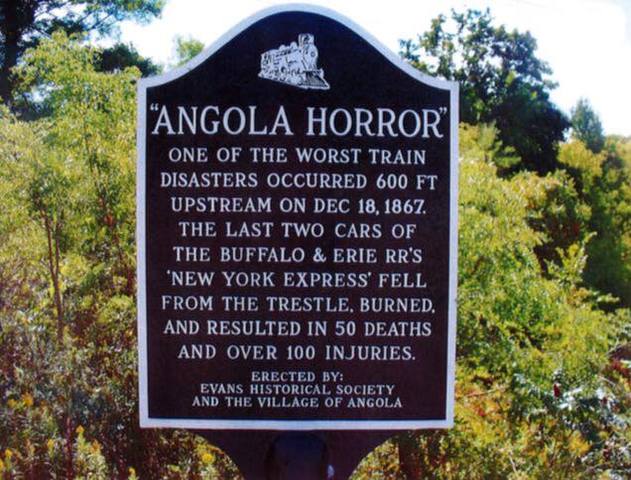 Police search for stolen "Angola Horror" sign - WKBW.com Buffalo, NY