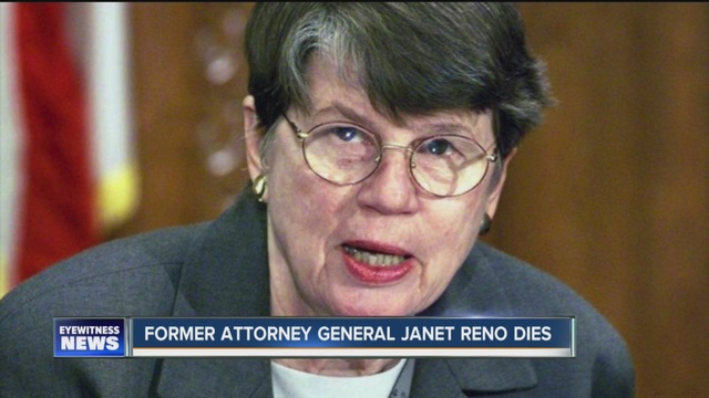 Janet Reno, former US attorney general, has died - WKBW.com Buffalo, NY