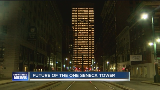 One Seneca Tower lights up downtown Buffalo - WKBW.com Buffalo, NY