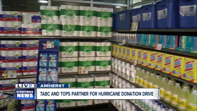 7ABC, Tops to team up for Hurricane donation drive - WKBW.com Buffalo, NY