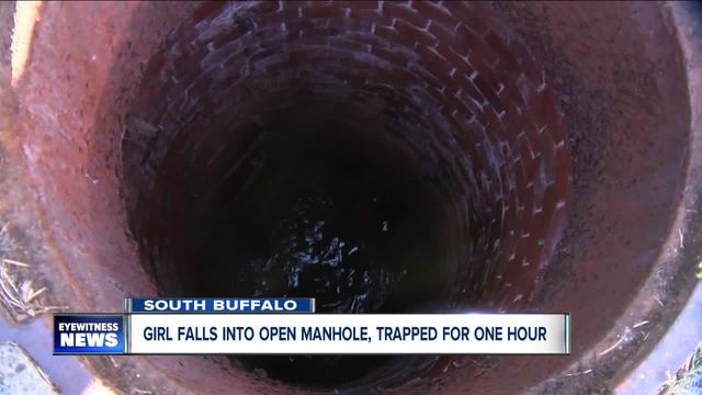 Child pulled to safety after falling in sewer - WKBW.com Buffalo, NY