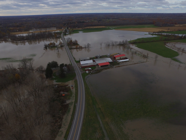 Flooding causes road closures in Akron, Newstead - WKBW.com Buffalo, NY