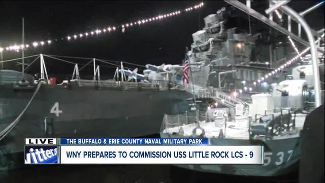 History hits the water in WNY as the new USS Little Rock prepares to be ...