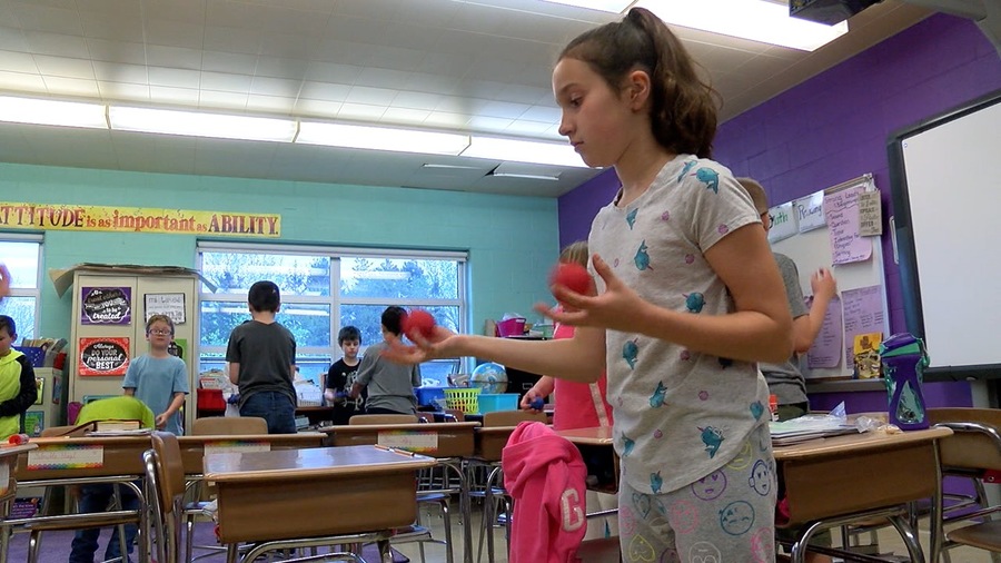 Active classroom models improving performance in West Seneca schools ...