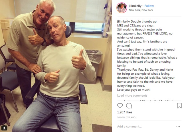 Scans show Jim Kelly is cancer free - WKBW.com Buffalo, NY