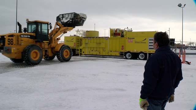Buffalo airport using new snow melting equipment - WKBW.com Buffalo, NY